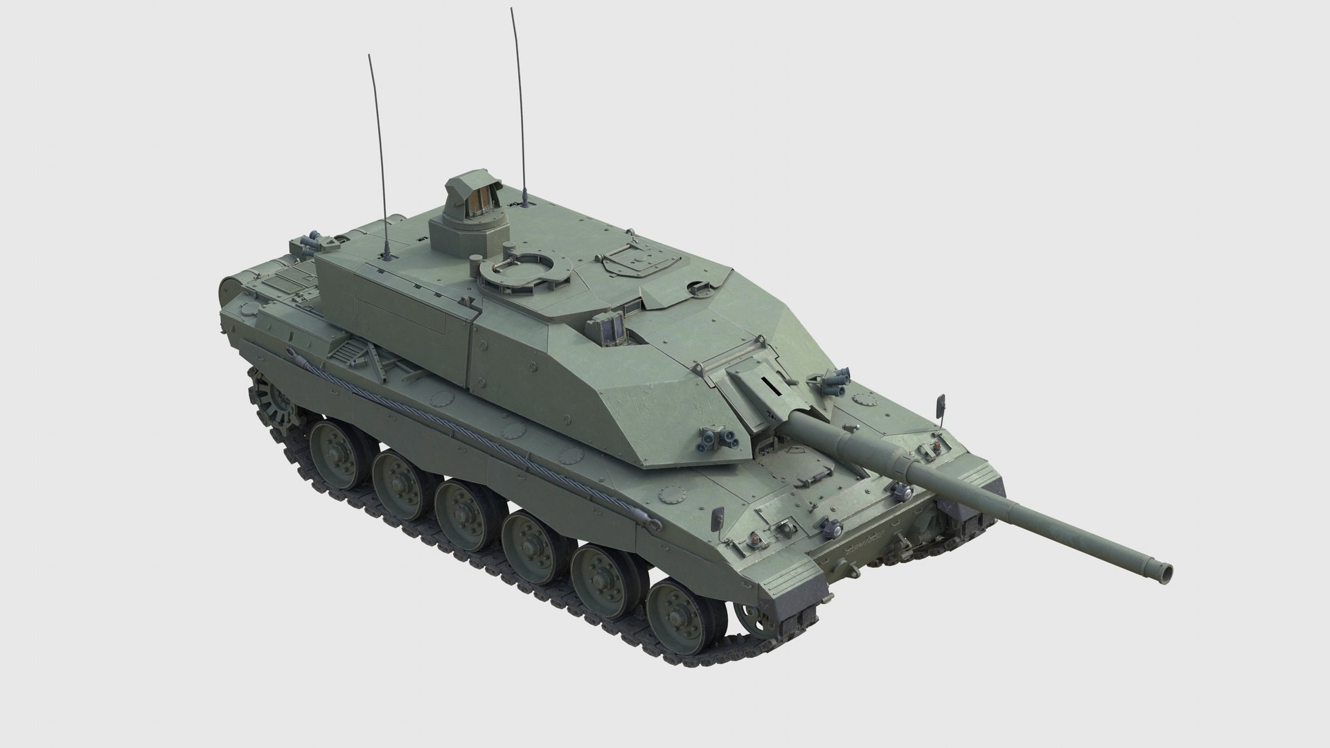 3D Challenger 3 Main Battle Tank - TurboSquid 2373120