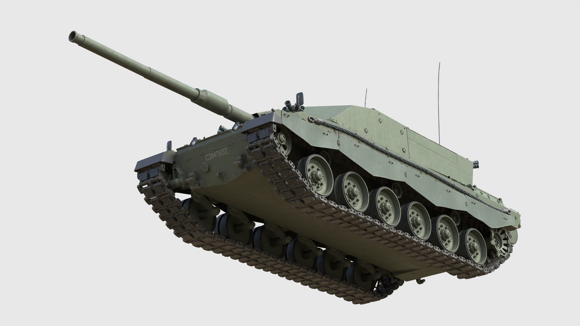 3D Challenger 3 Main Battle Tank - TurboSquid 2373120