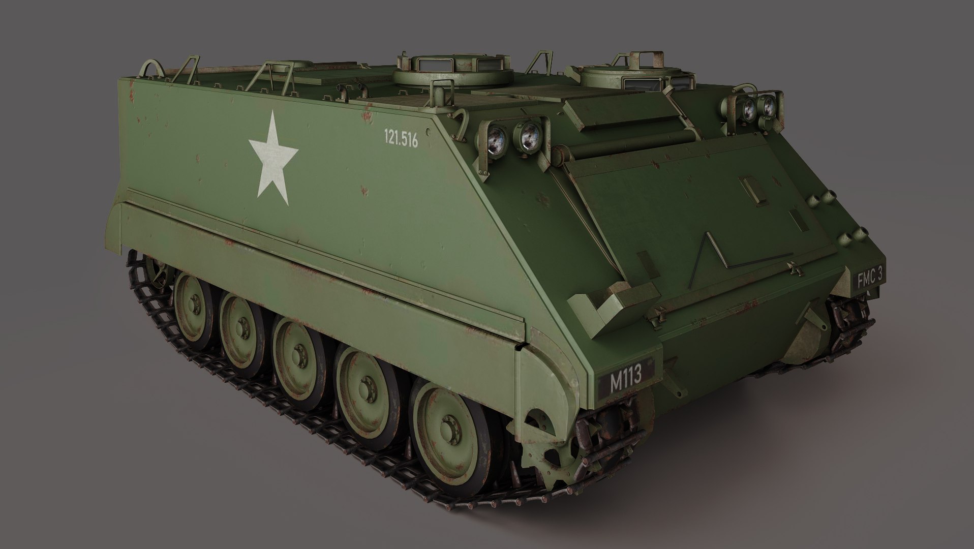 M113 - APC 3D - TurboSquid 2134747