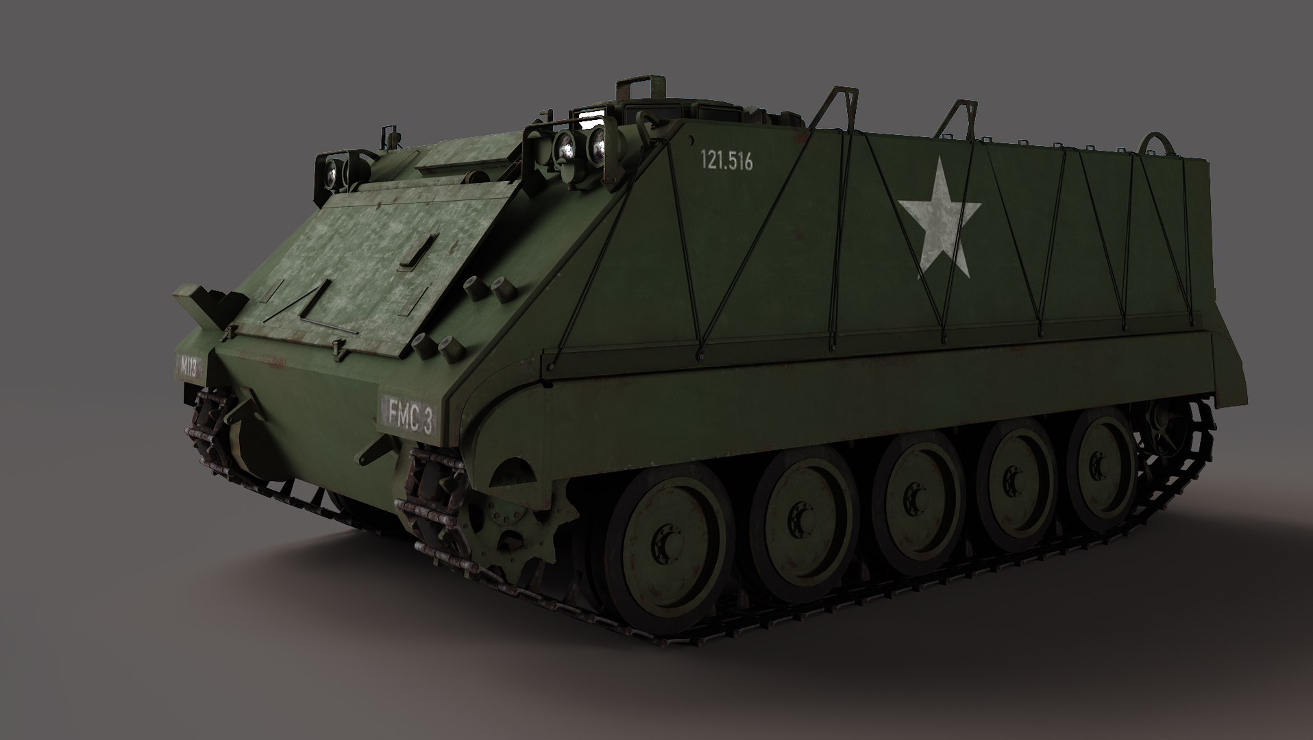 M113 - APC 3D - TurboSquid 2134747