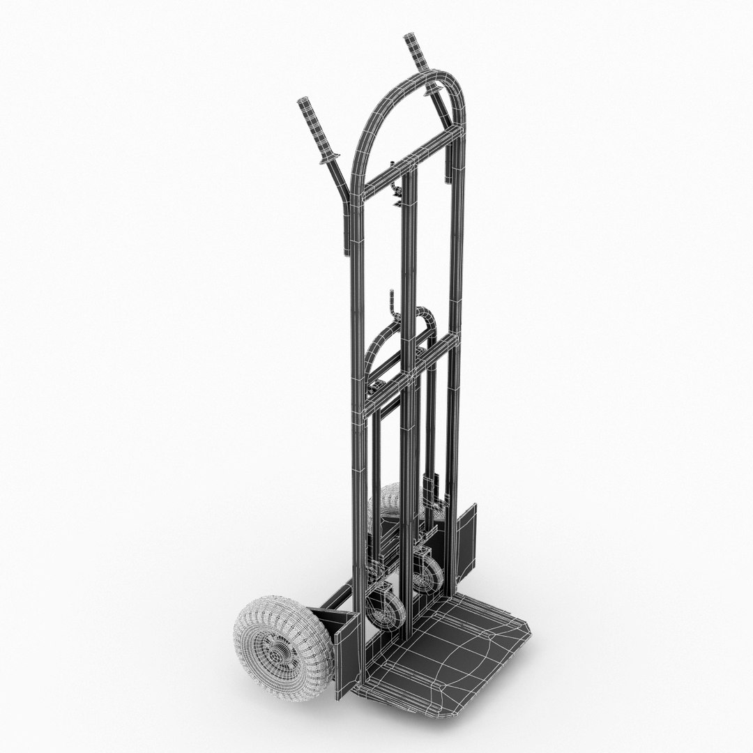 3d model cart