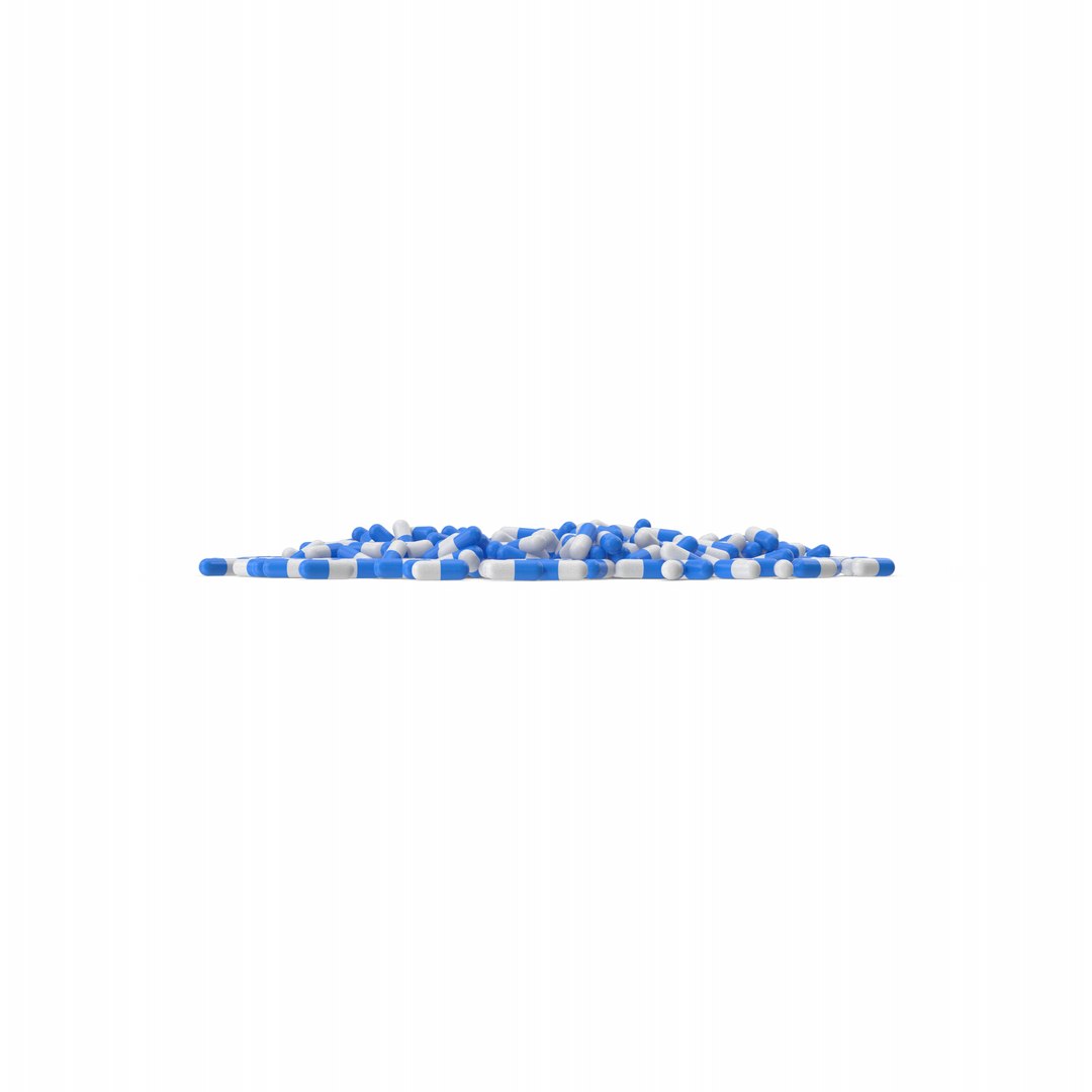 Pile Of Pill Capsules 3D - TurboSquid 1925317
