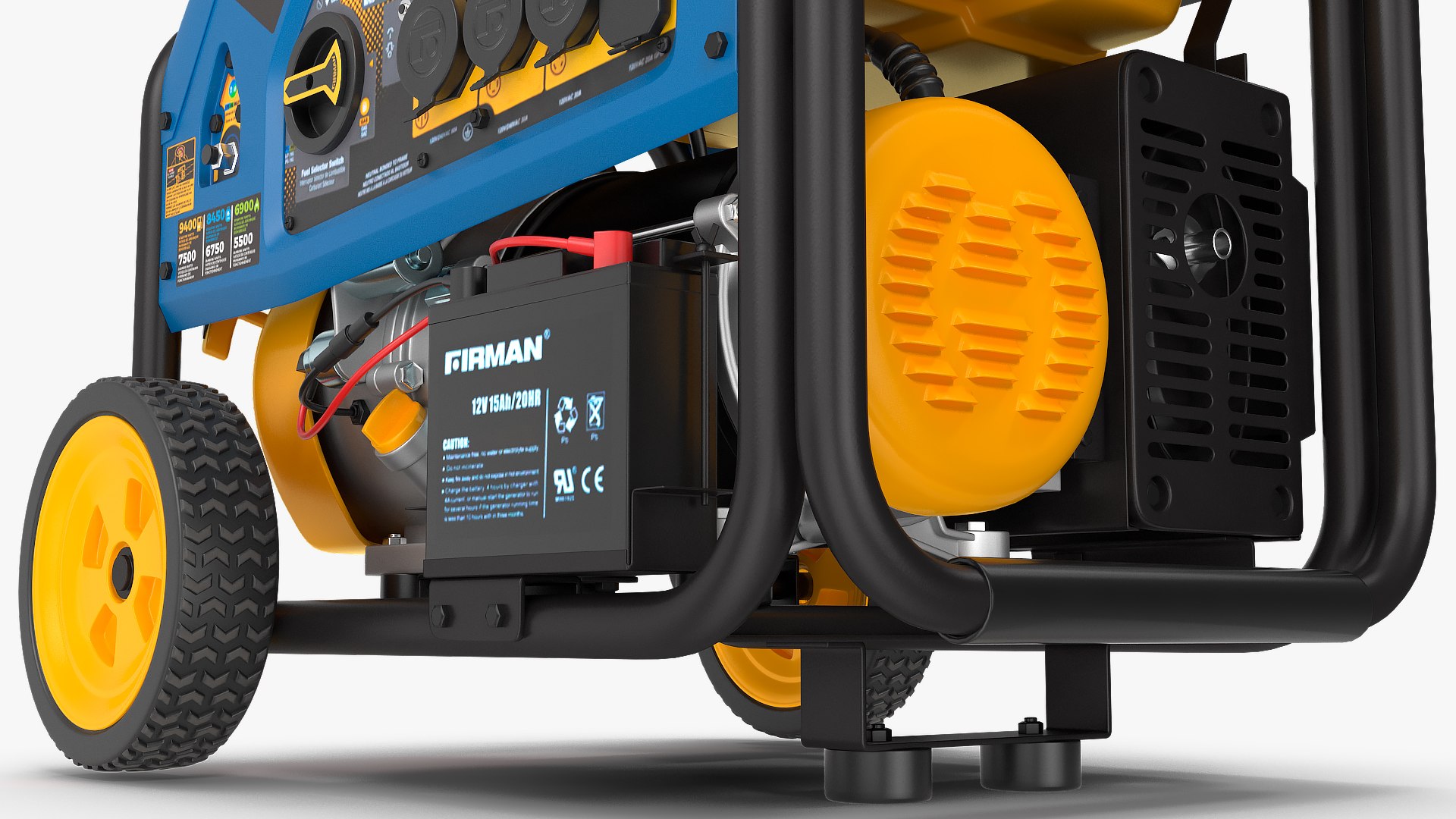 FIRMAN T07571 Tri Fuel Generator model - TurboSquid 1739607