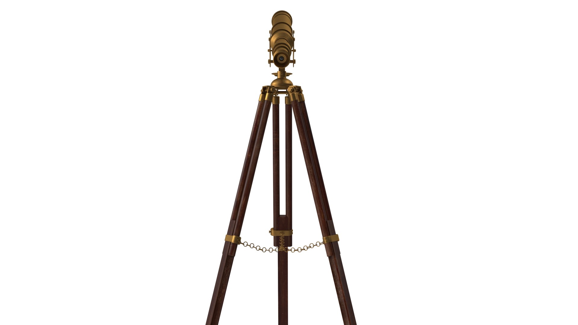 Vintage Telescope 3D Model - TurboSquid 1886318