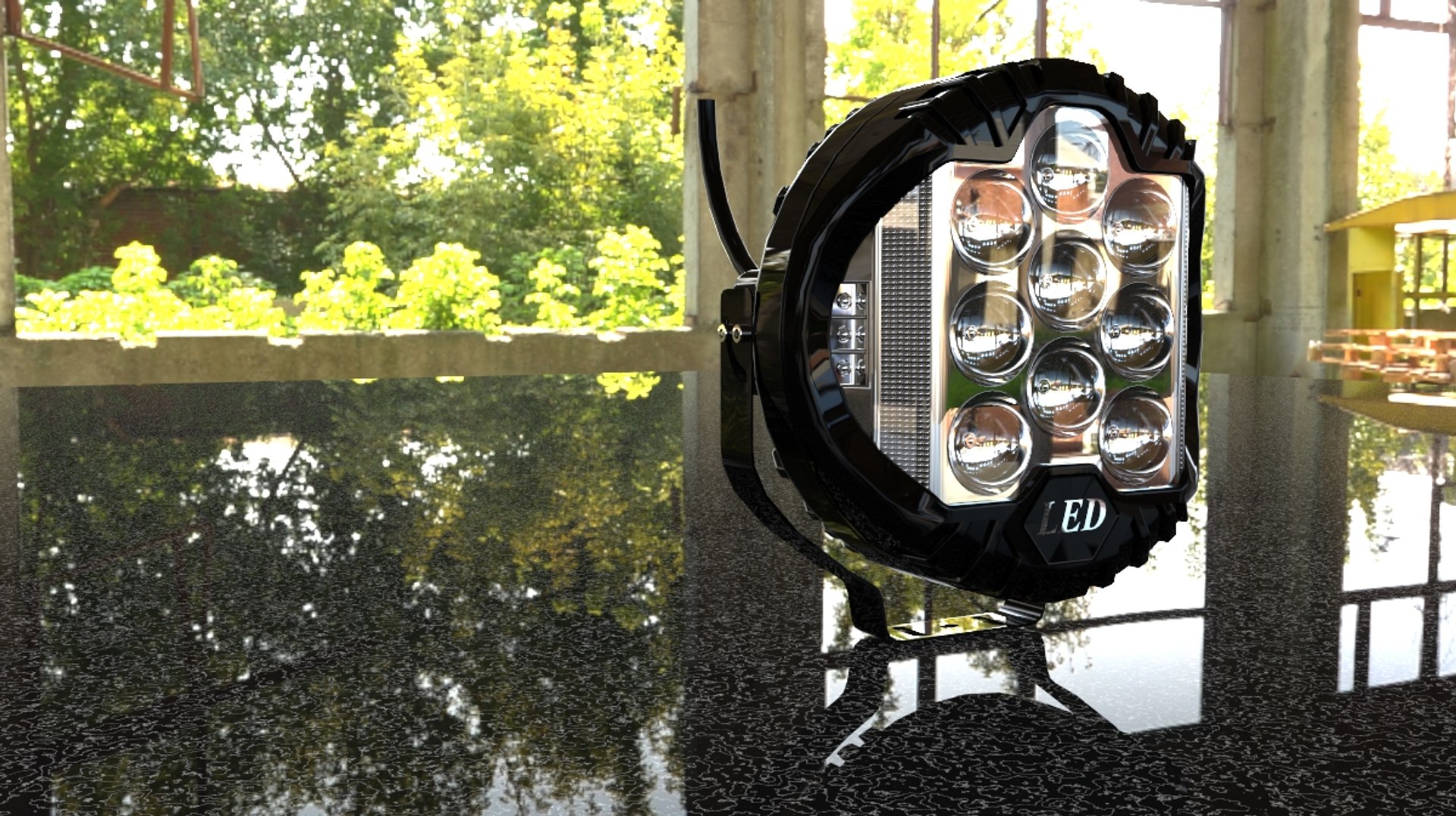 3D LED 2021 ARB Light Circular Lamp Led Bar Lighting INTENSE DRIVING ...