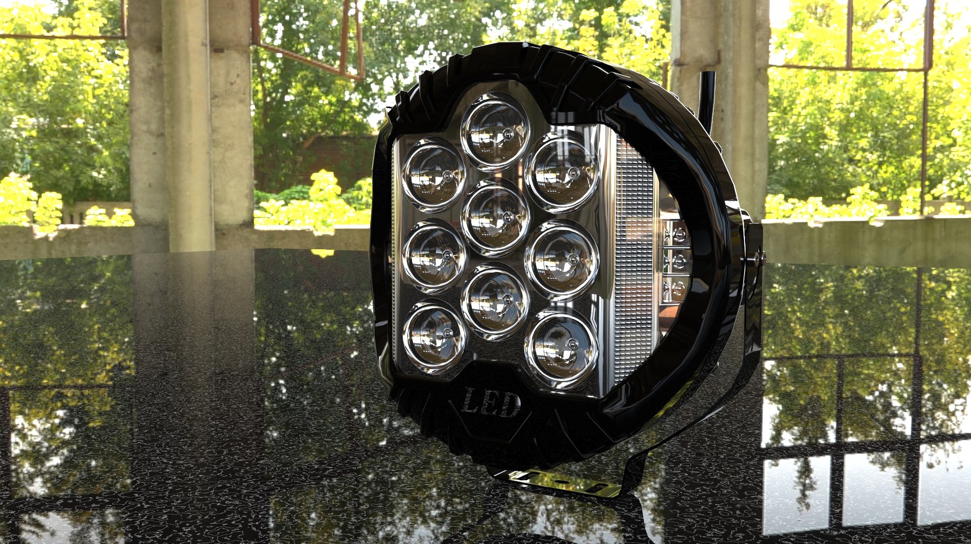 3D LED 2021 ARB Light Circular Lamp Led Bar Lighting INTENSE DRIVING ...