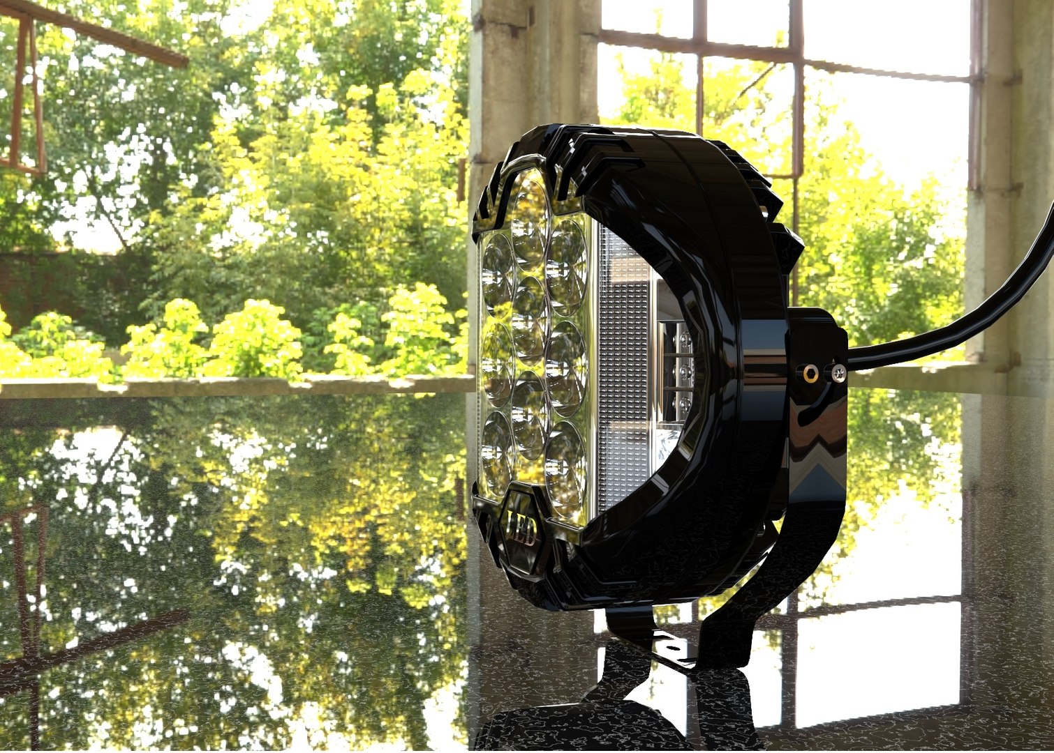 3D LED 2021 ARB Light Circular Lamp Led Bar Lighting INTENSE DRIVING ...