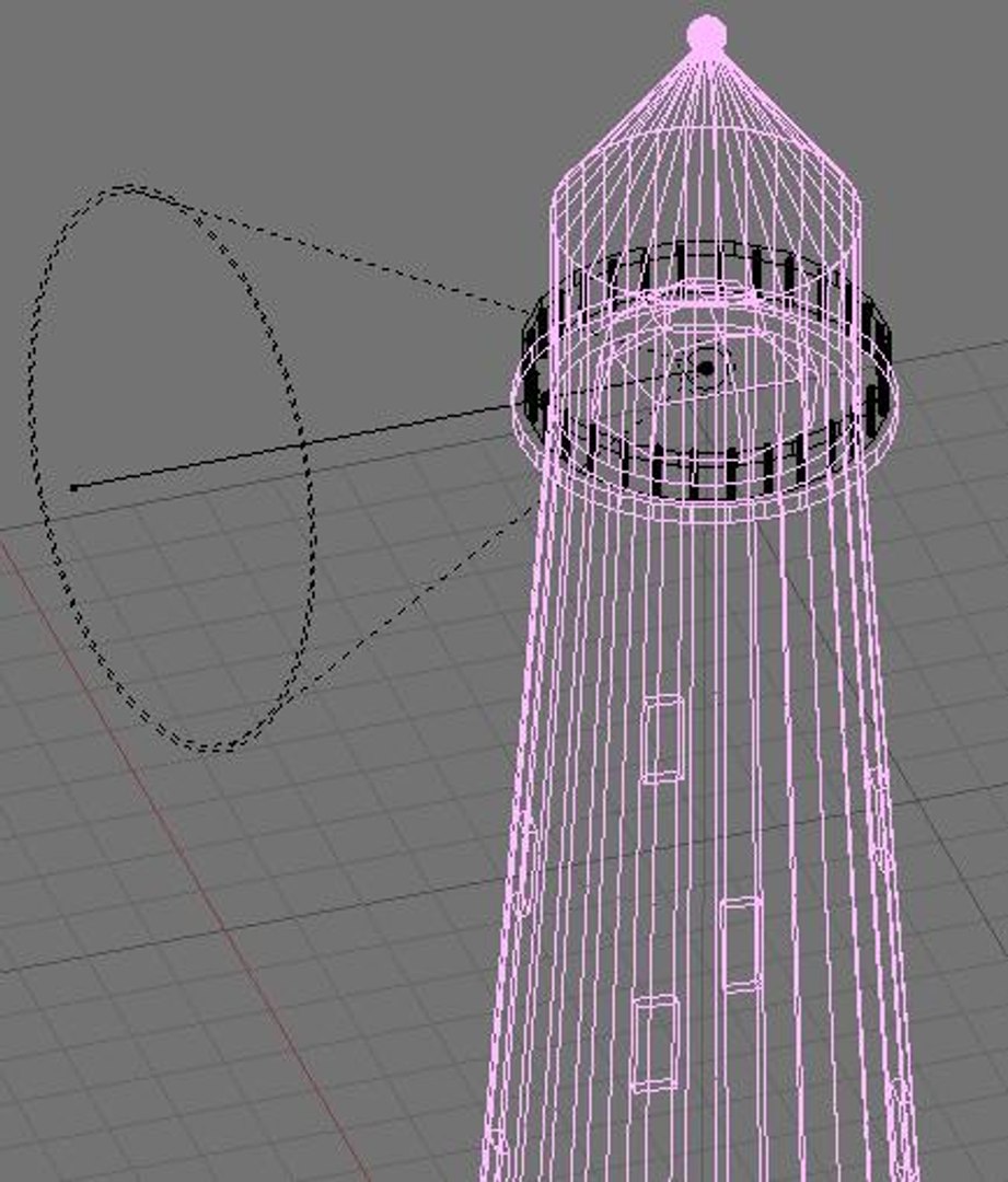 lighthouse blender spot 3d blend