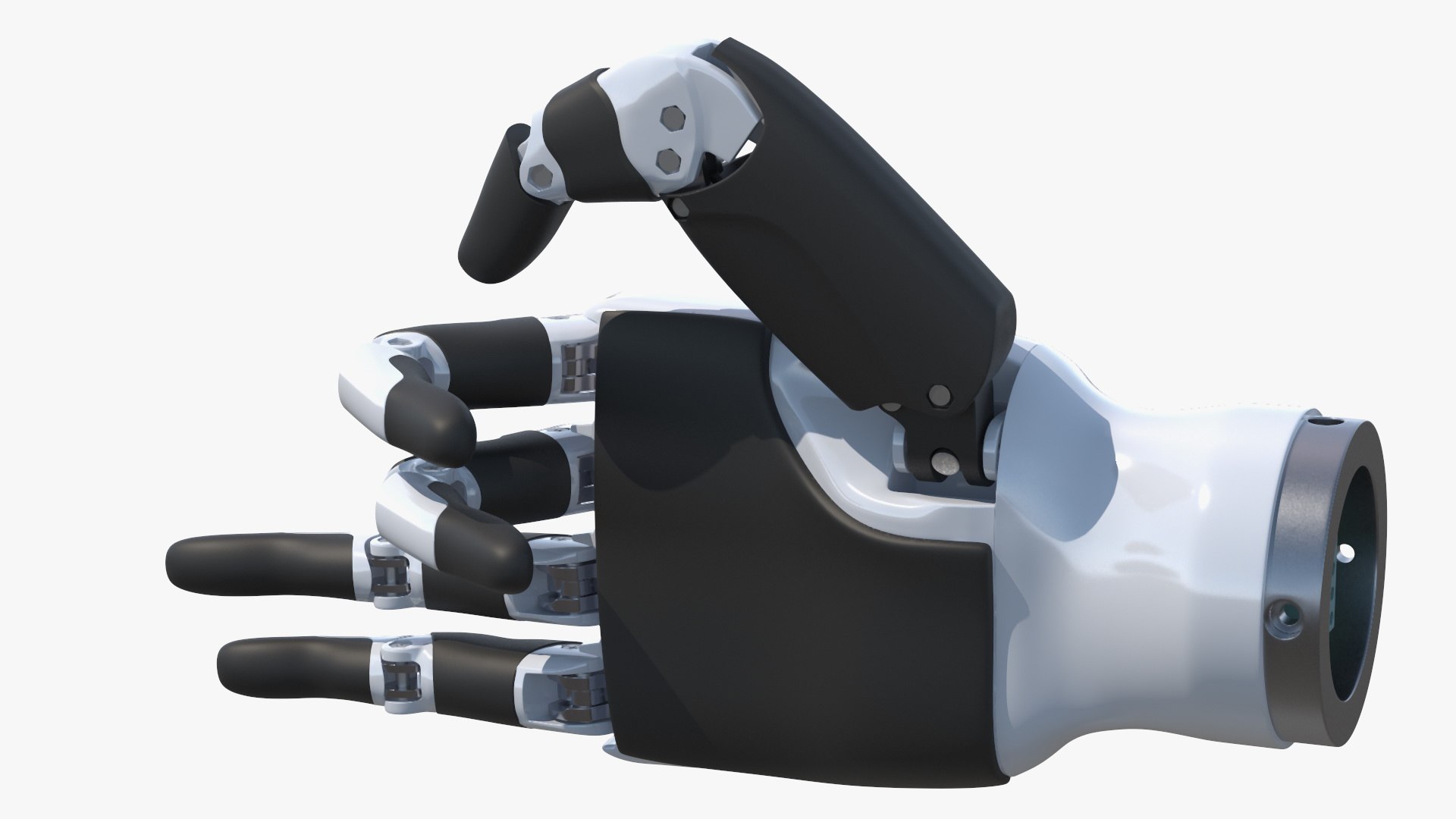 Dexterous Robotic Hand Right Rigged Model - TurboSquid 2328634