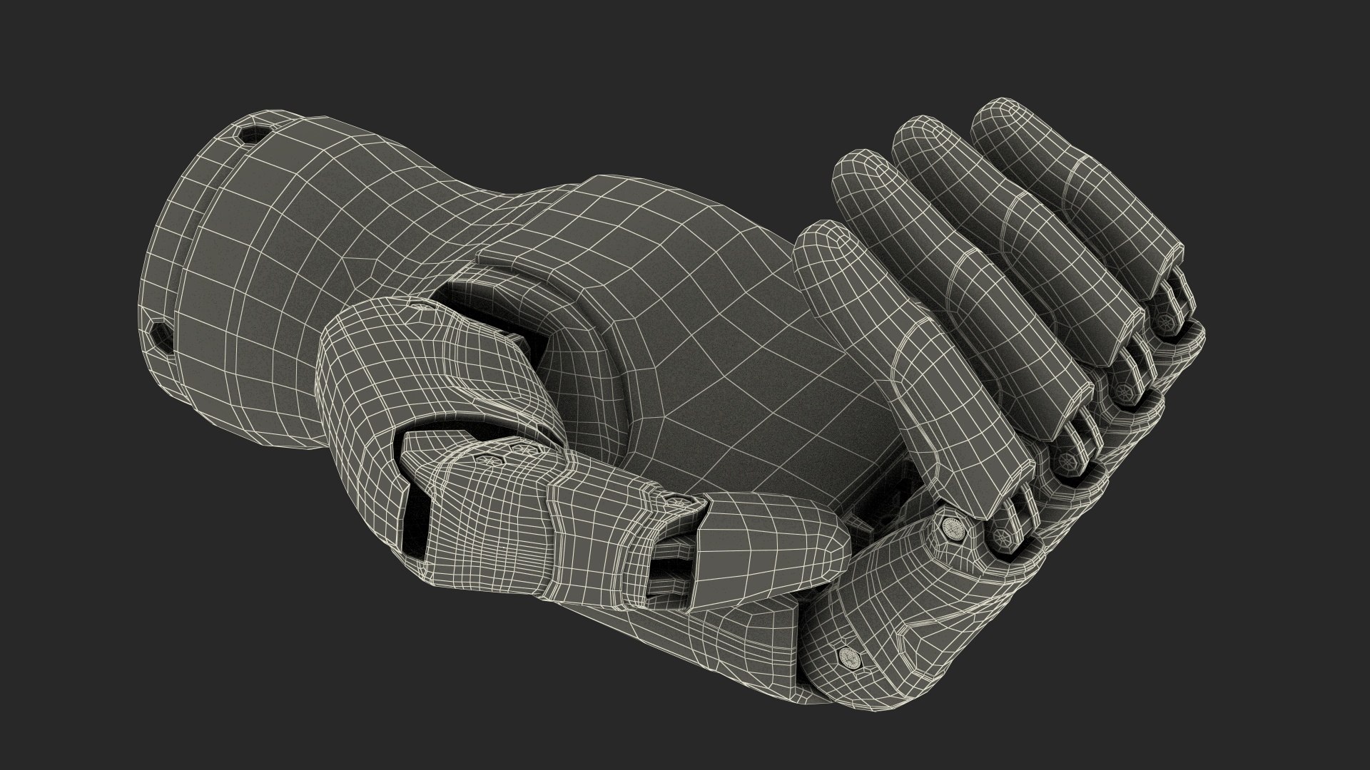 Dexterous Robotic Hand Right Rigged Model - TurboSquid 2328634