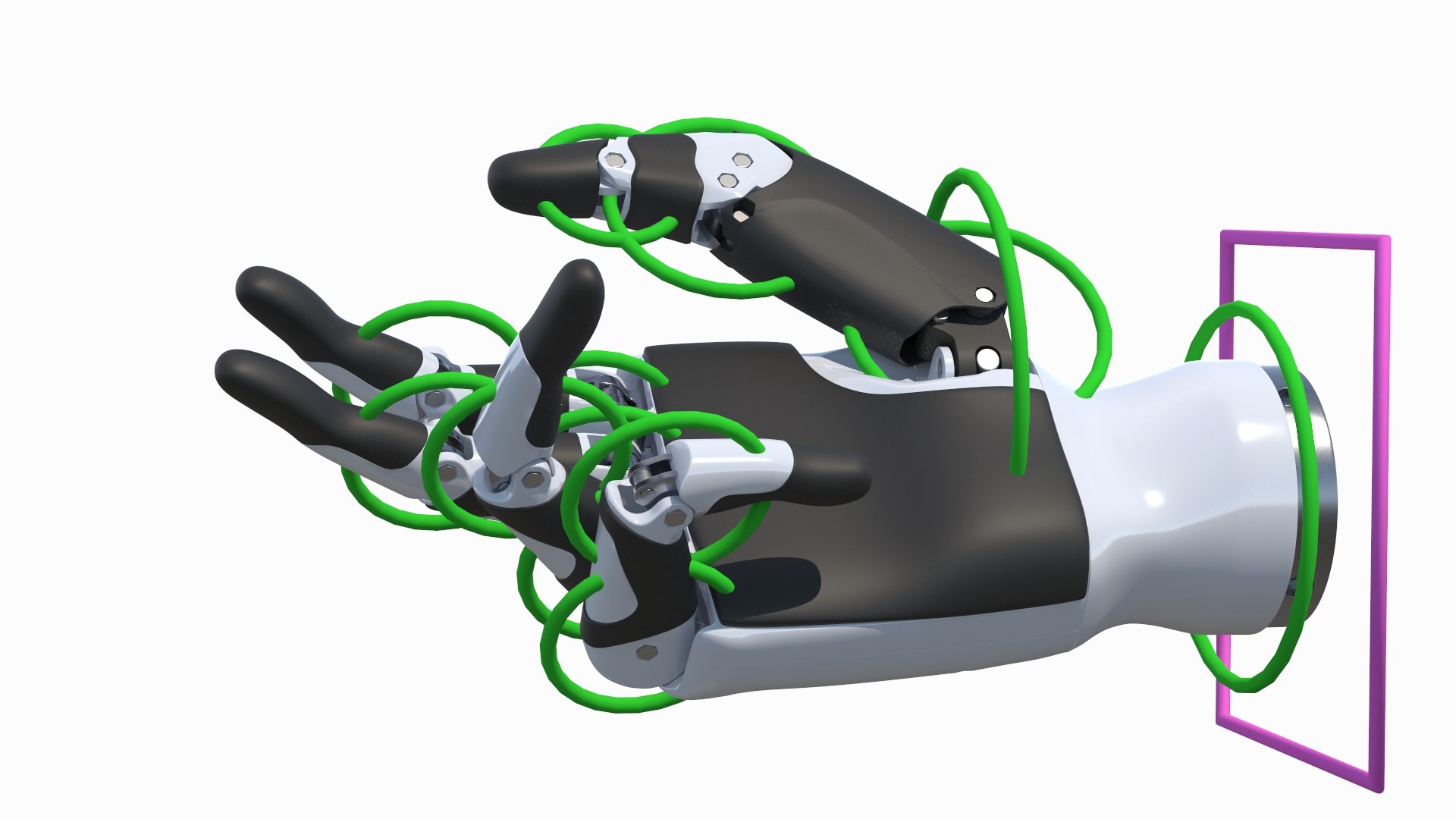 Dexterous Robotic Hand Right Rigged Model - TurboSquid 2328634