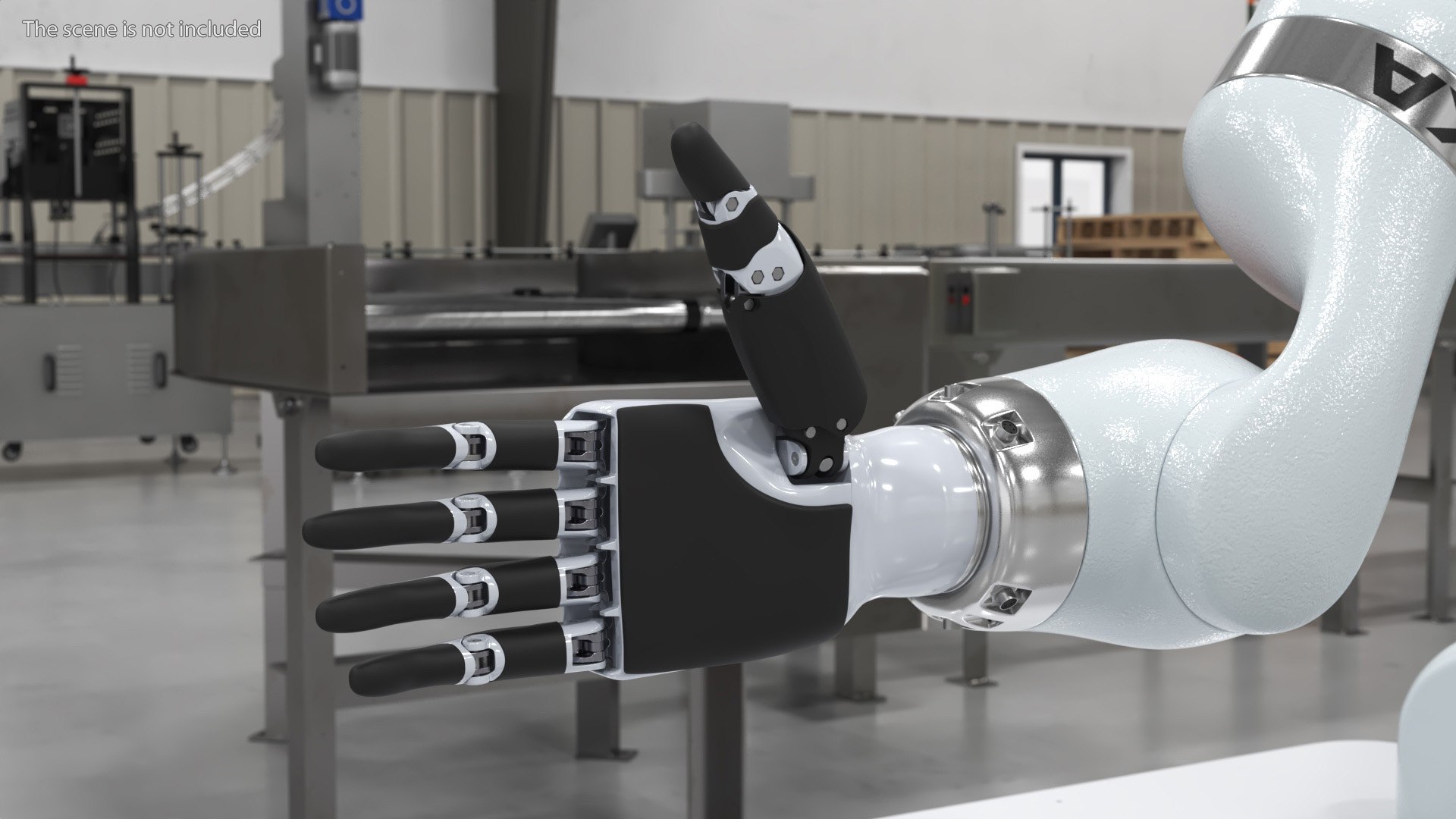 Dexterous Robotic Hand Right Rigged Model - TurboSquid 2328634