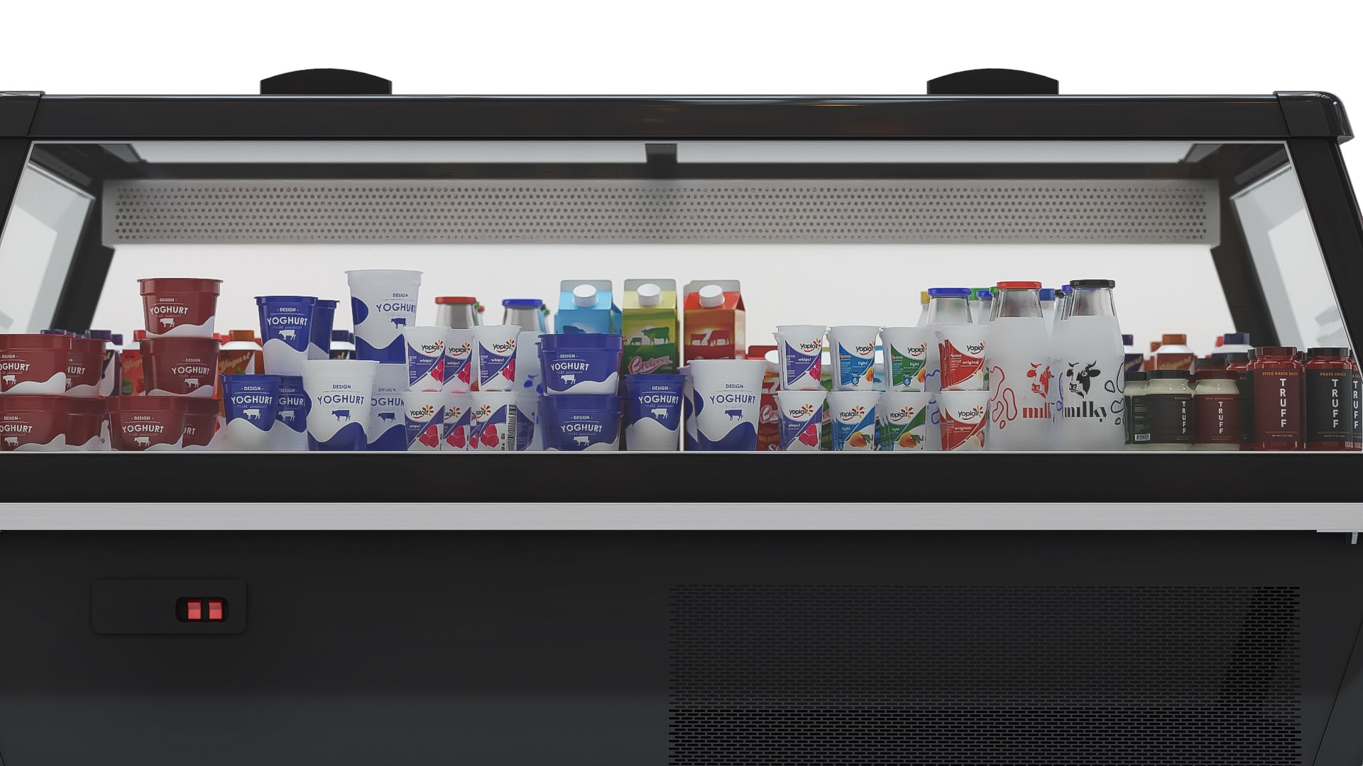 Refrigeration Showcase 3D Model - TurboSquid 2248341