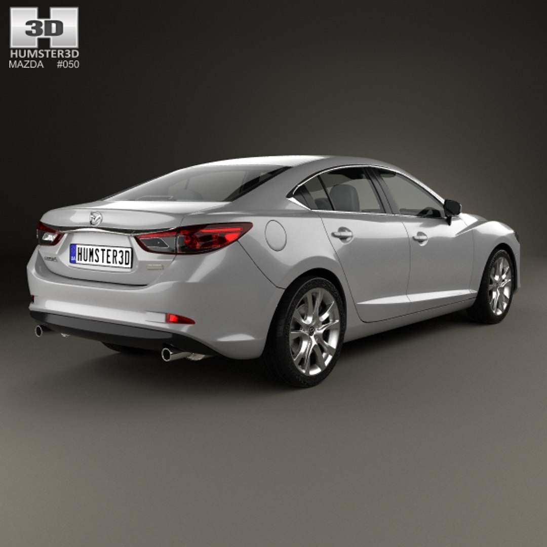 3D mazda 6 gj model - TurboSquid 1230930