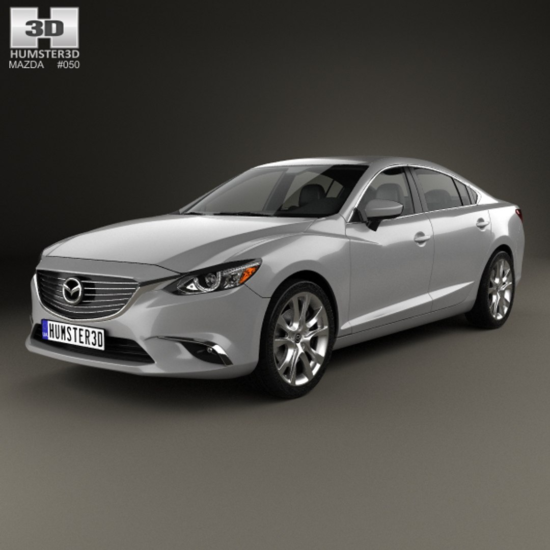 3D mazda 6 gj model - TurboSquid 1230930
