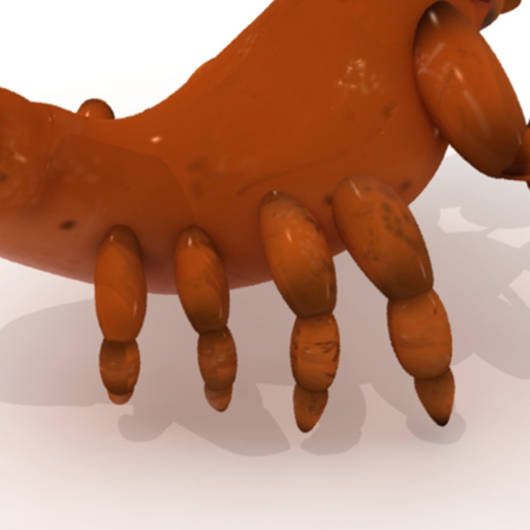 Animation Lobsters 3d Model