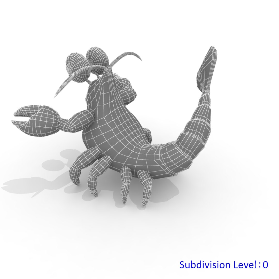 Animation Lobsters 3d Model