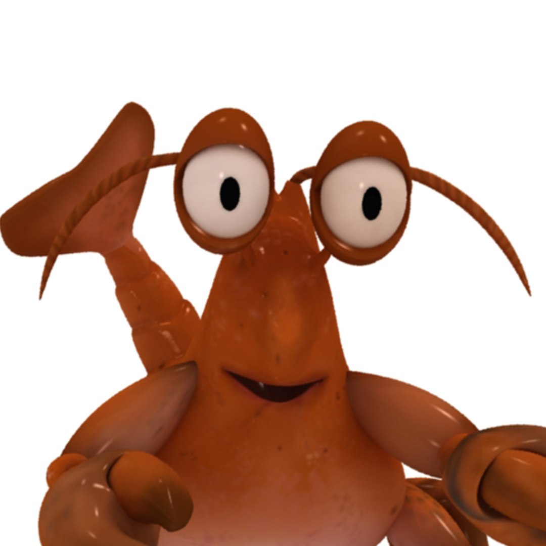 Animation Lobsters 3d Model