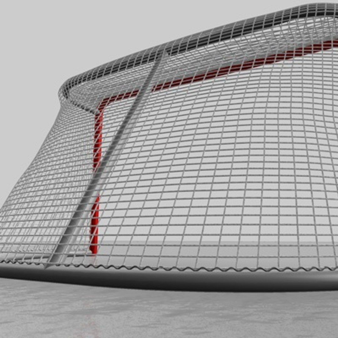 Hockey Goal Netting Mesh 3d Model