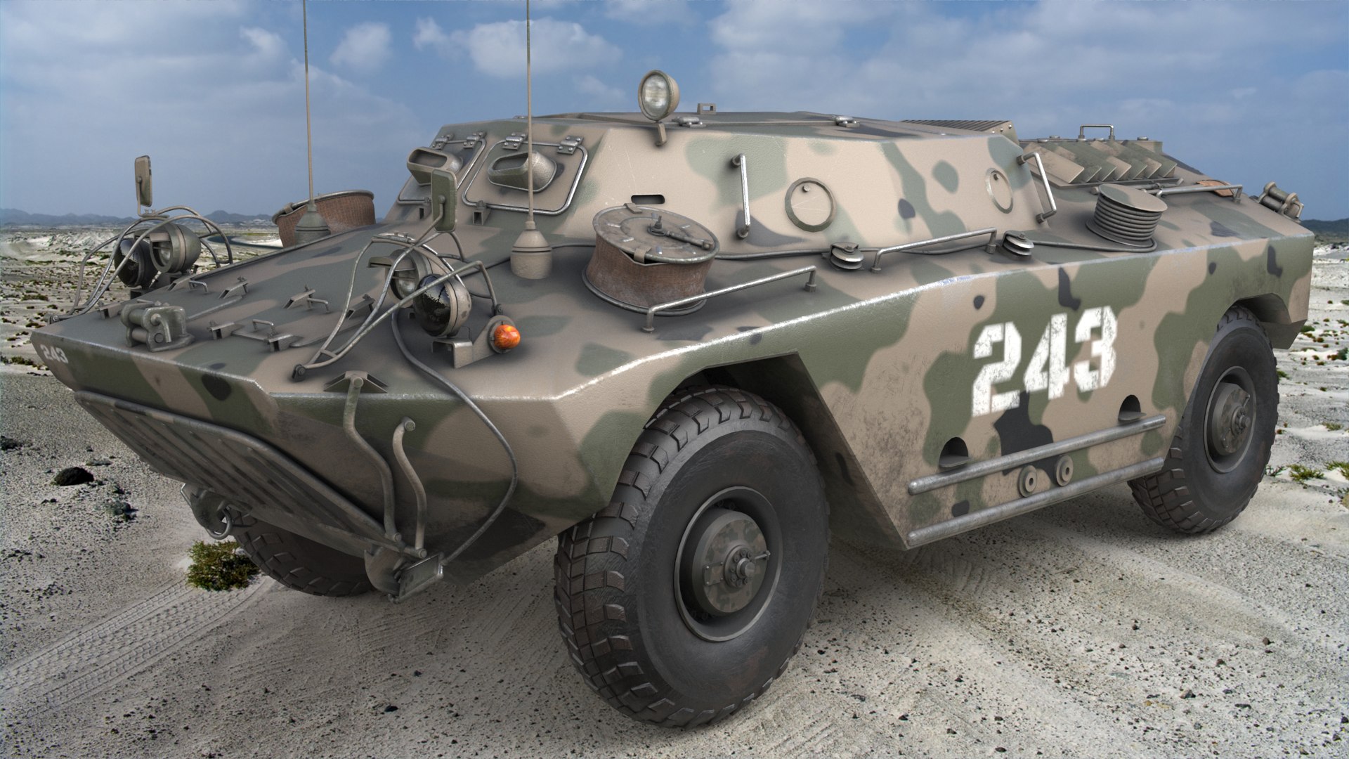 FUG OT 65 Camouflage Vray 3D model - TurboSquid 1860283