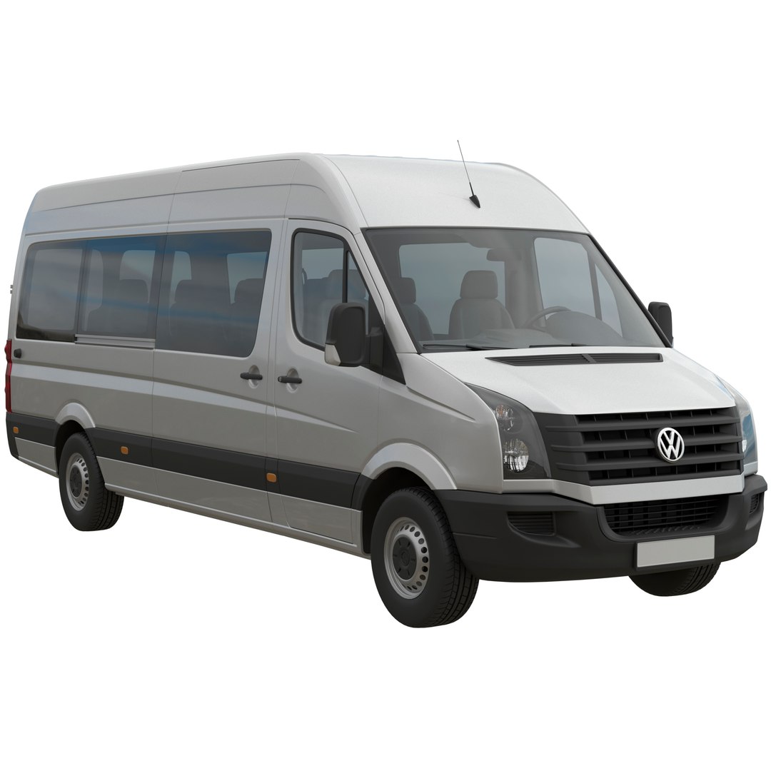 VW Crafter 2011 Minibus L3H2 3D - TurboSquid 1905719