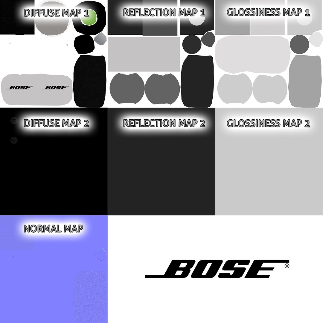 3d Model Bose Quietcomfort Acoustic Noise