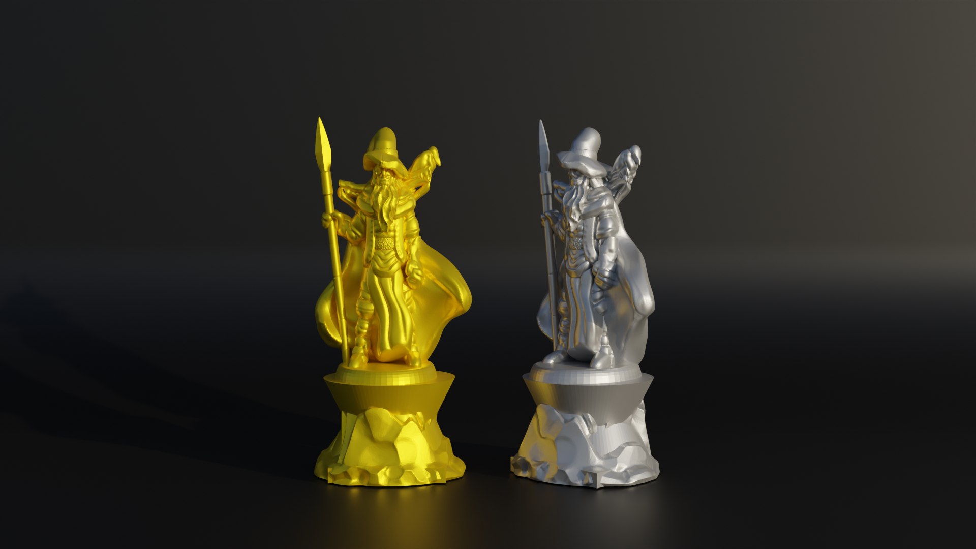 Troll Chess Set- Trolls Character Chess With 6 Different Model 3D Print ...