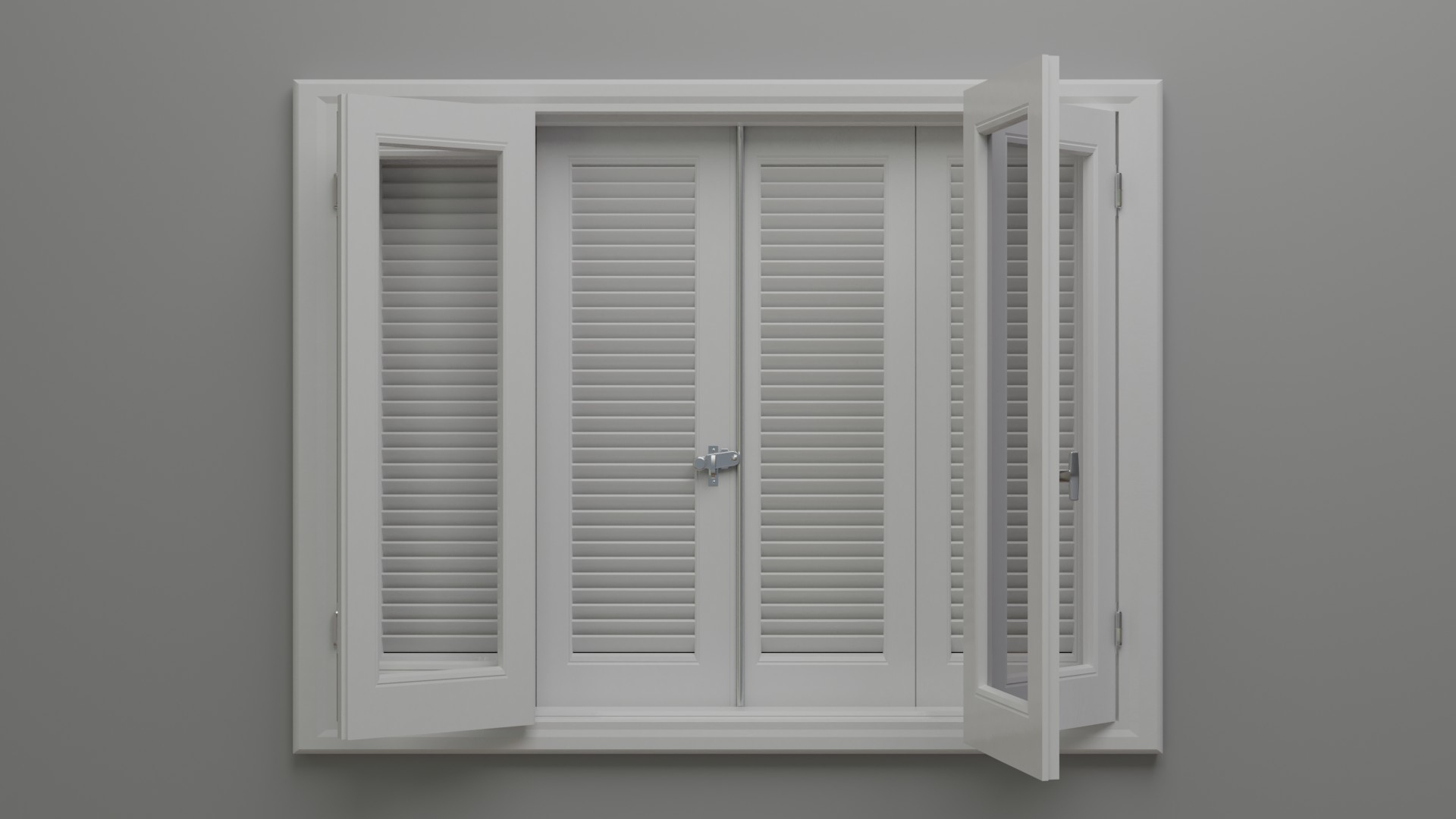 3D shesh wood window model - TurboSquid 1684387