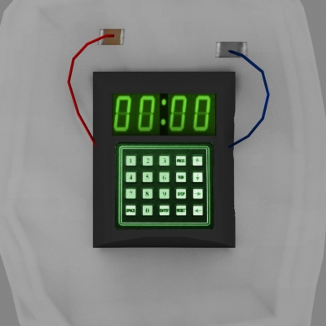 Plastic Explosive 3d Model