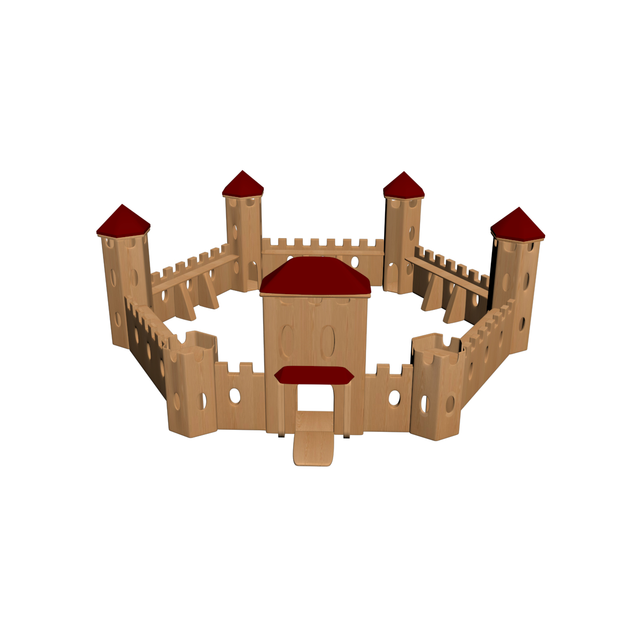 Free 3D castle wall model | 1142773 | TurboSquid