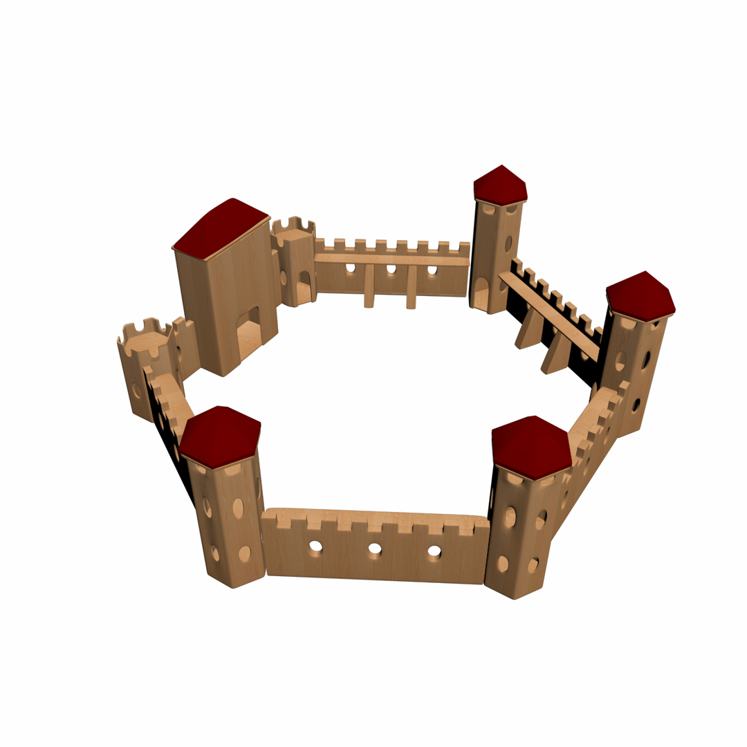 Free 3D castle wall model | 1142773 | TurboSquid