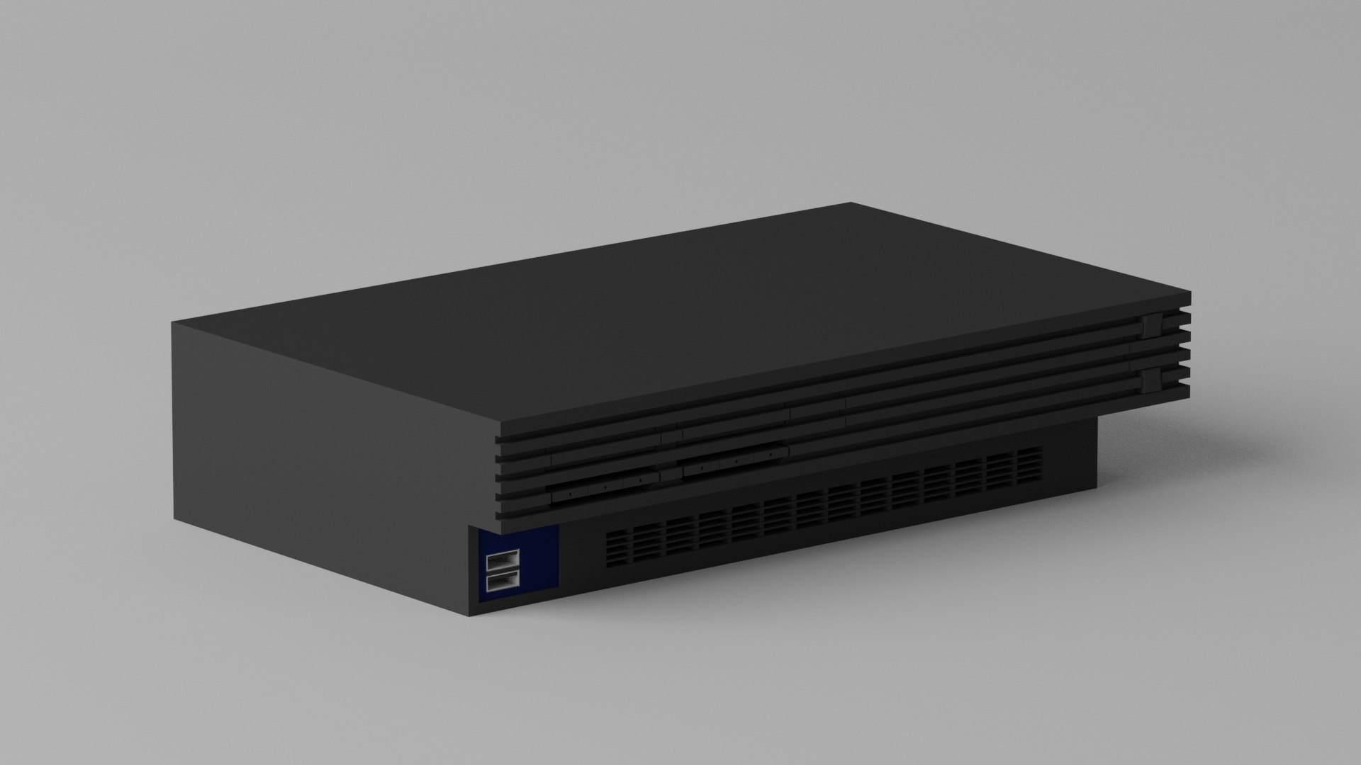 Cartoon Sony Playstation 2 Gaming Console 3D Model - TurboSquid 2142799