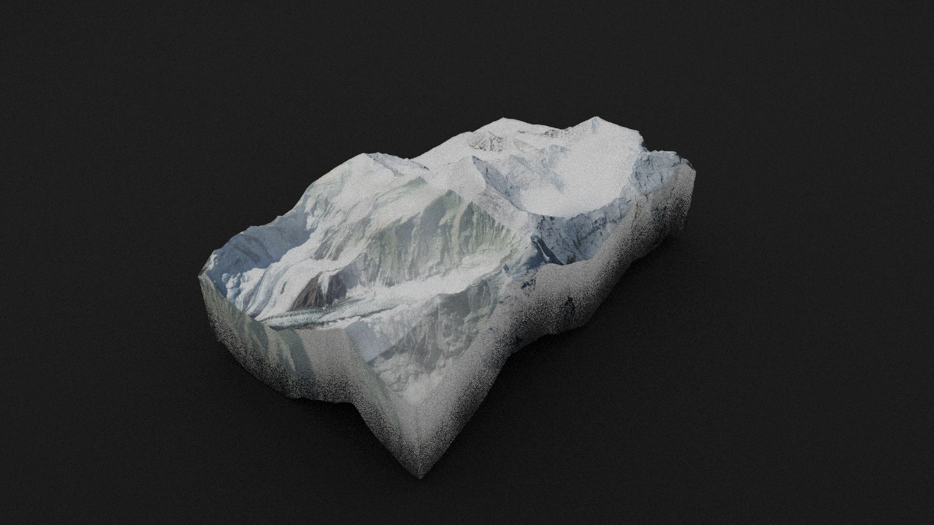Ismoil Somoni Peak 3D Model - TurboSquid 2076839
