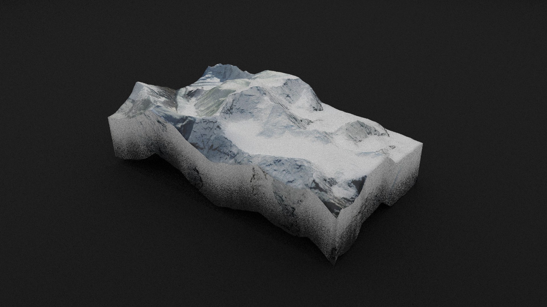 Ismoil Somoni Peak 3D Model - TurboSquid 2076839