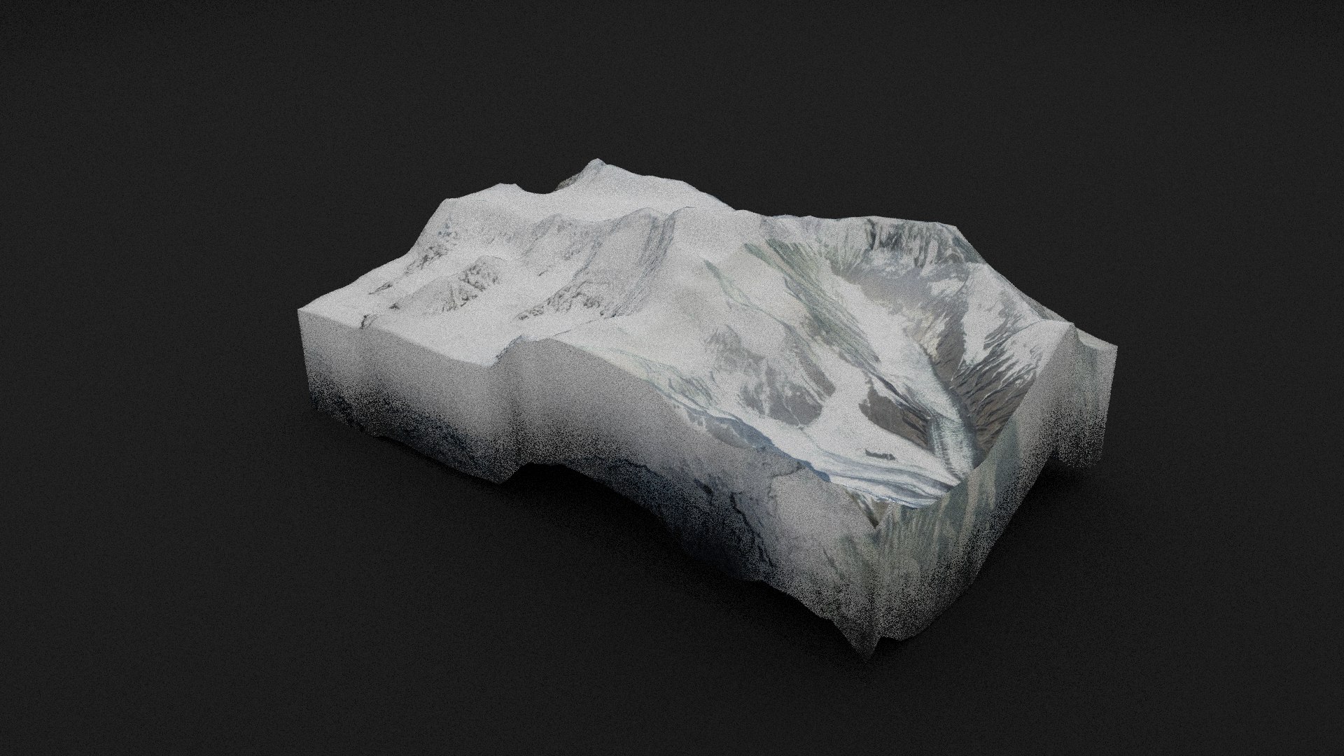 Ismoil Somoni Peak 3D Model - TurboSquid 2076839