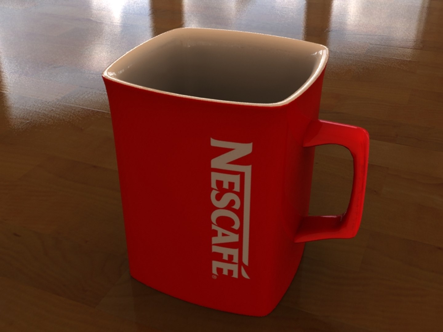 3d Model Mug Coffee Nescafe