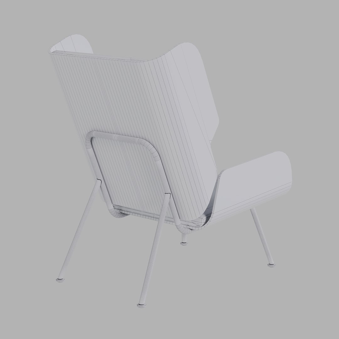3D Gus Modern - Elk Chair Model - TurboSquid 2202239