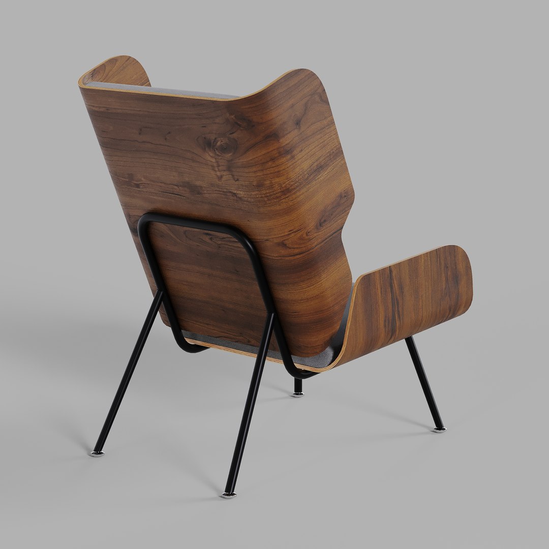 3D Gus Modern - Elk Chair Model - TurboSquid 2202239