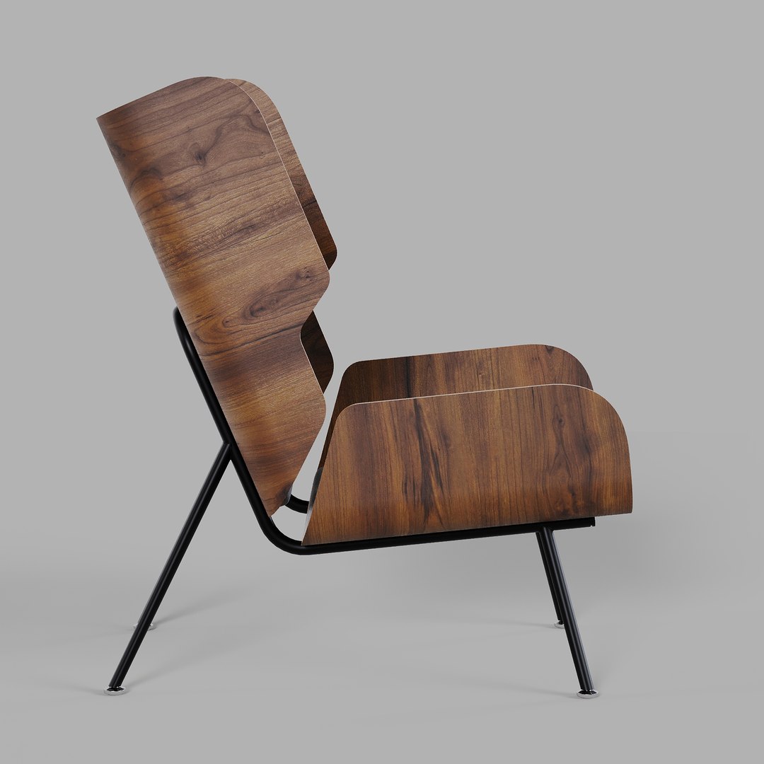 3D Gus Modern - Elk Chair Model - TurboSquid 2202239