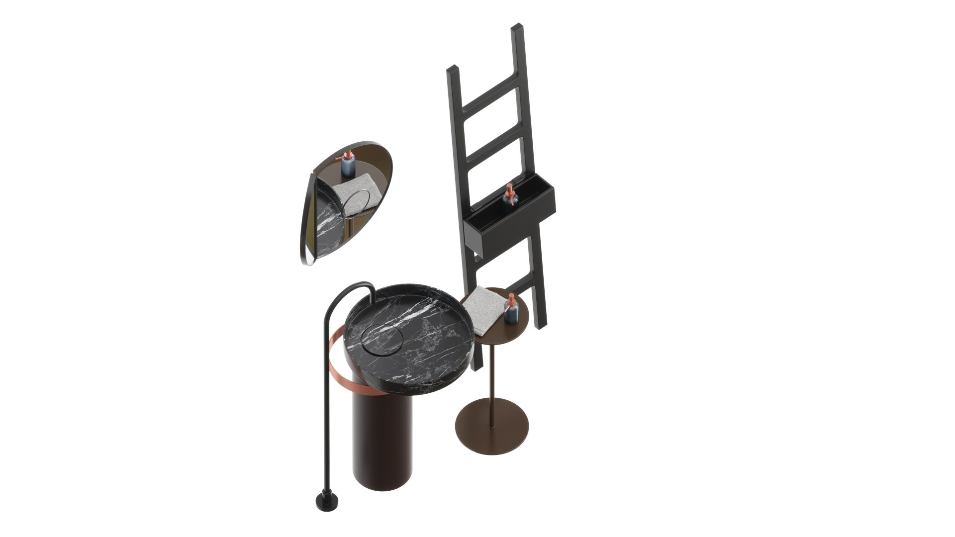 Washbasin Falper Eccentrico 3D - TurboSquid 1887450