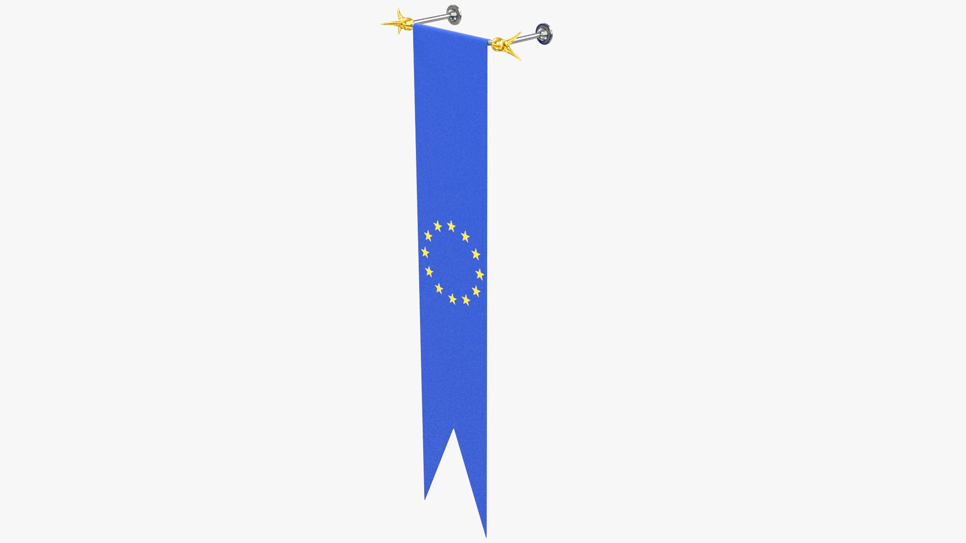 Flag Of Europe V1 3D Model - TurboSquid 1871035
