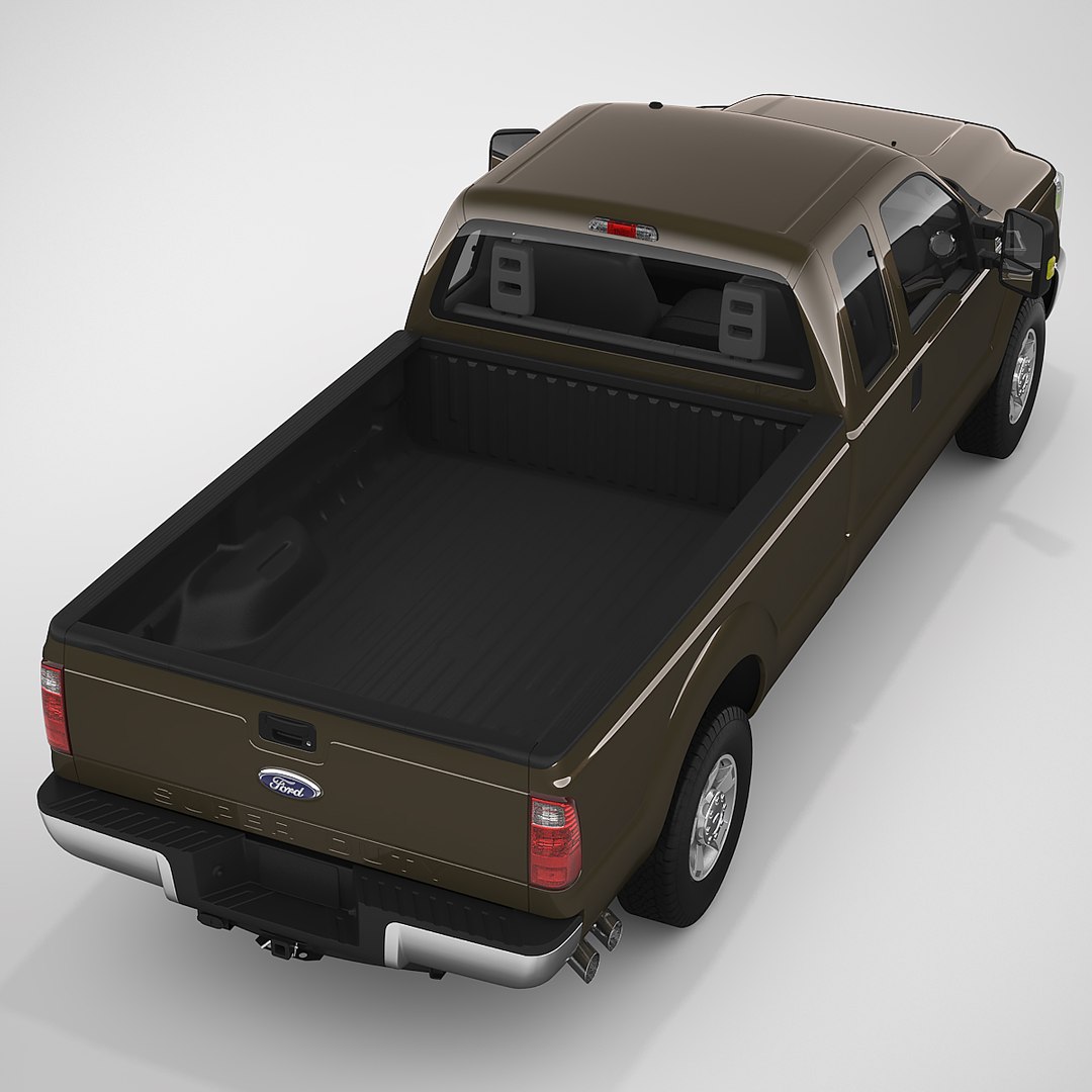 3d Model Super Duty 2015 F250
