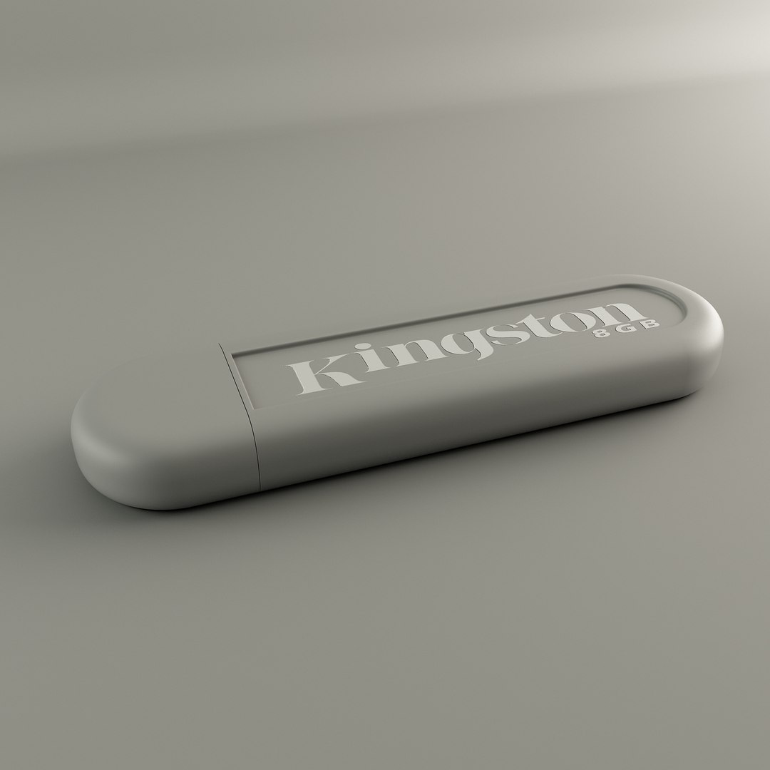 Usb Flash Memory 3d Model