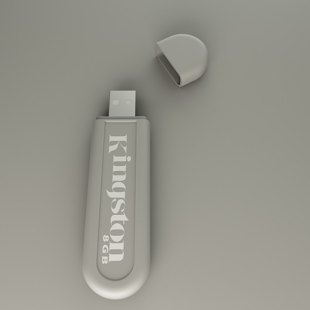 Usb Flash Memory 3d Model