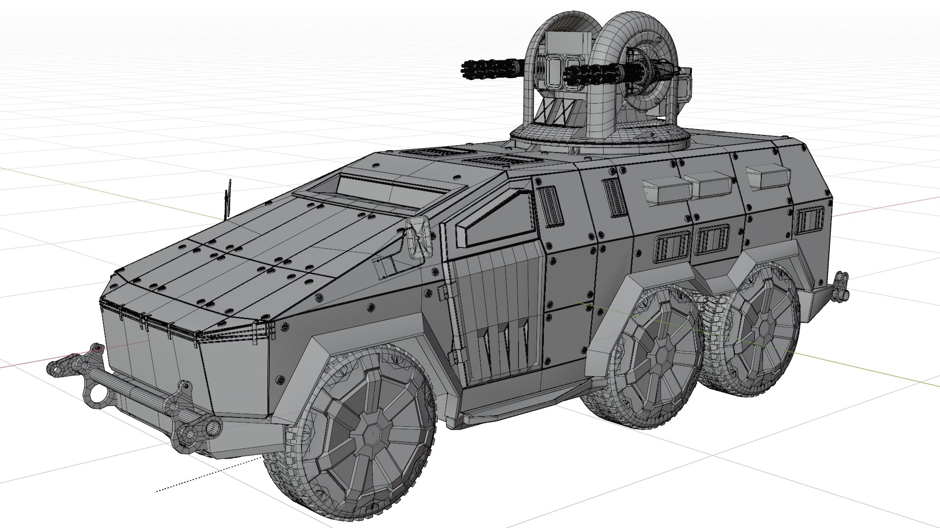 Army Cybertruck Model - TurboSquid 2026106