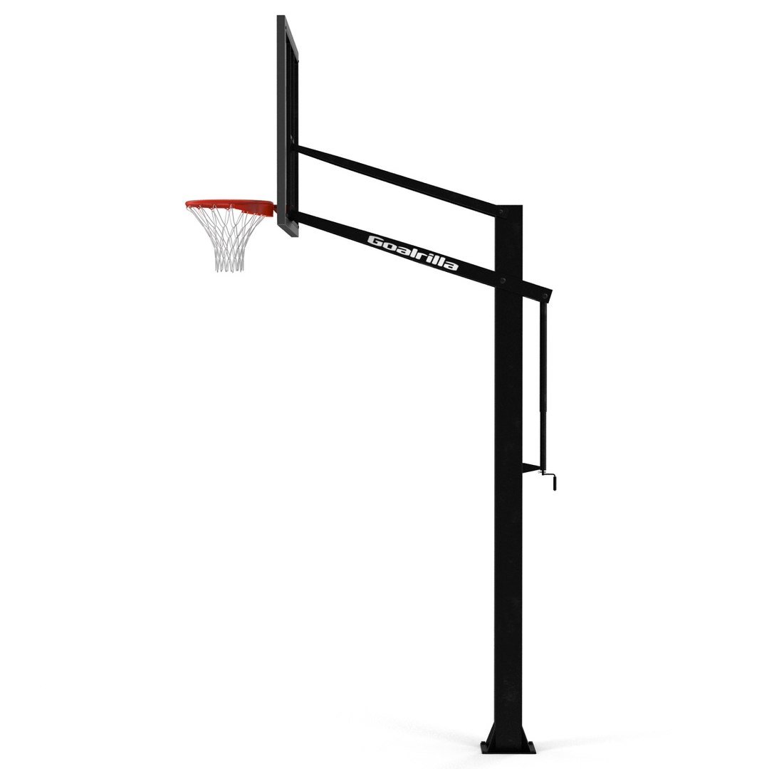 3d Basketball Hoop 4 Modeled Model