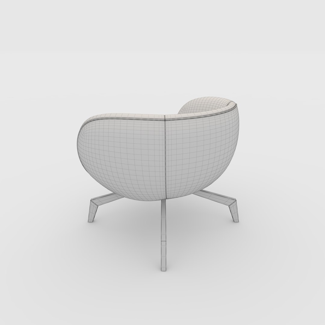 Armchair 40 3D - TurboSquid 2333040