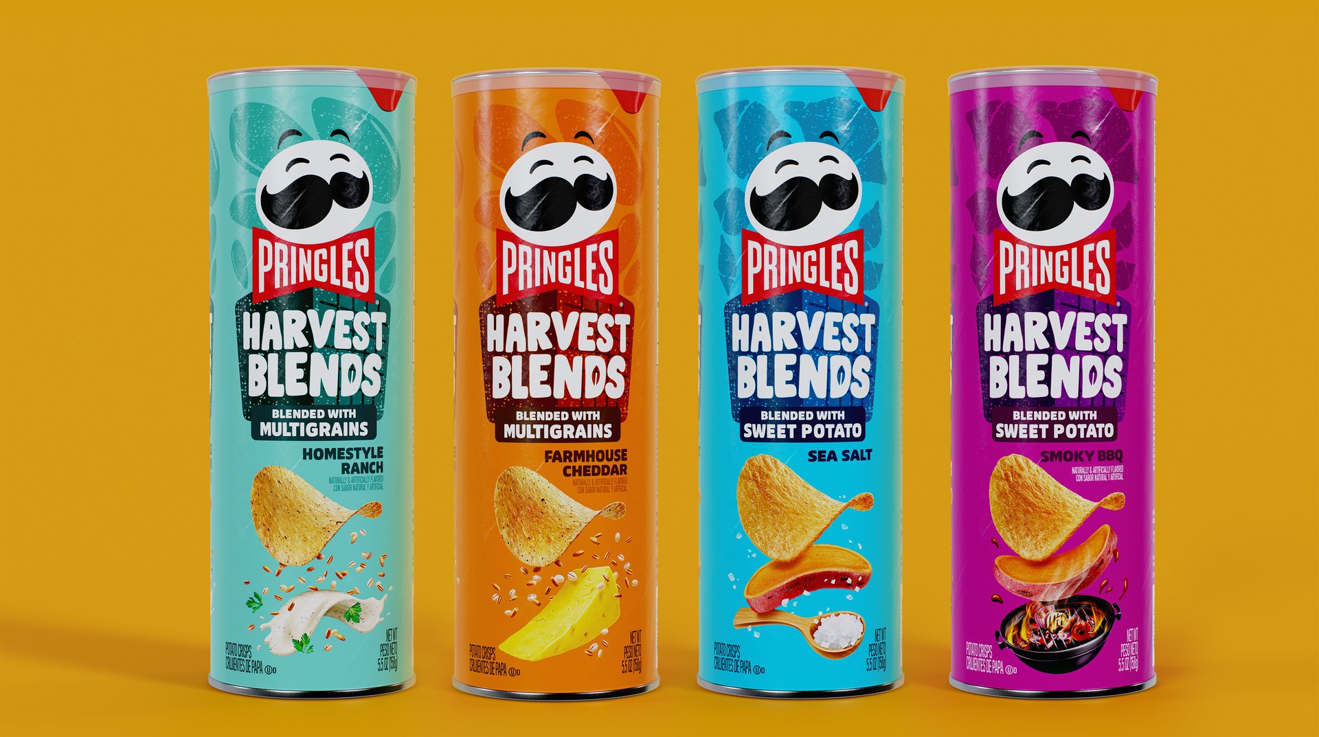 Pringles Harvest Collection 3D Model - TurboSquid 2309332