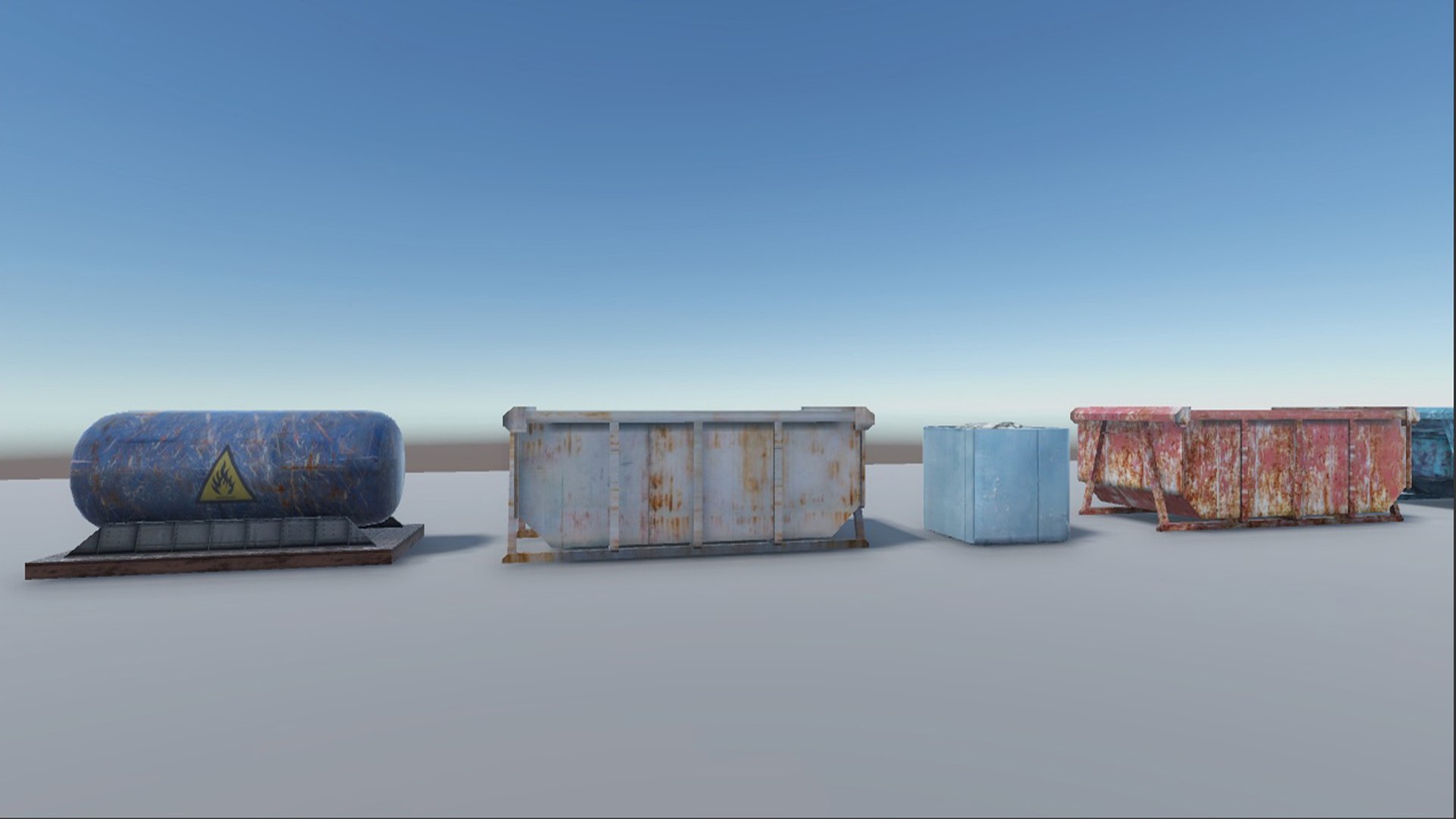 3D Industrial Objects And Warehouse - TurboSquid 2203838