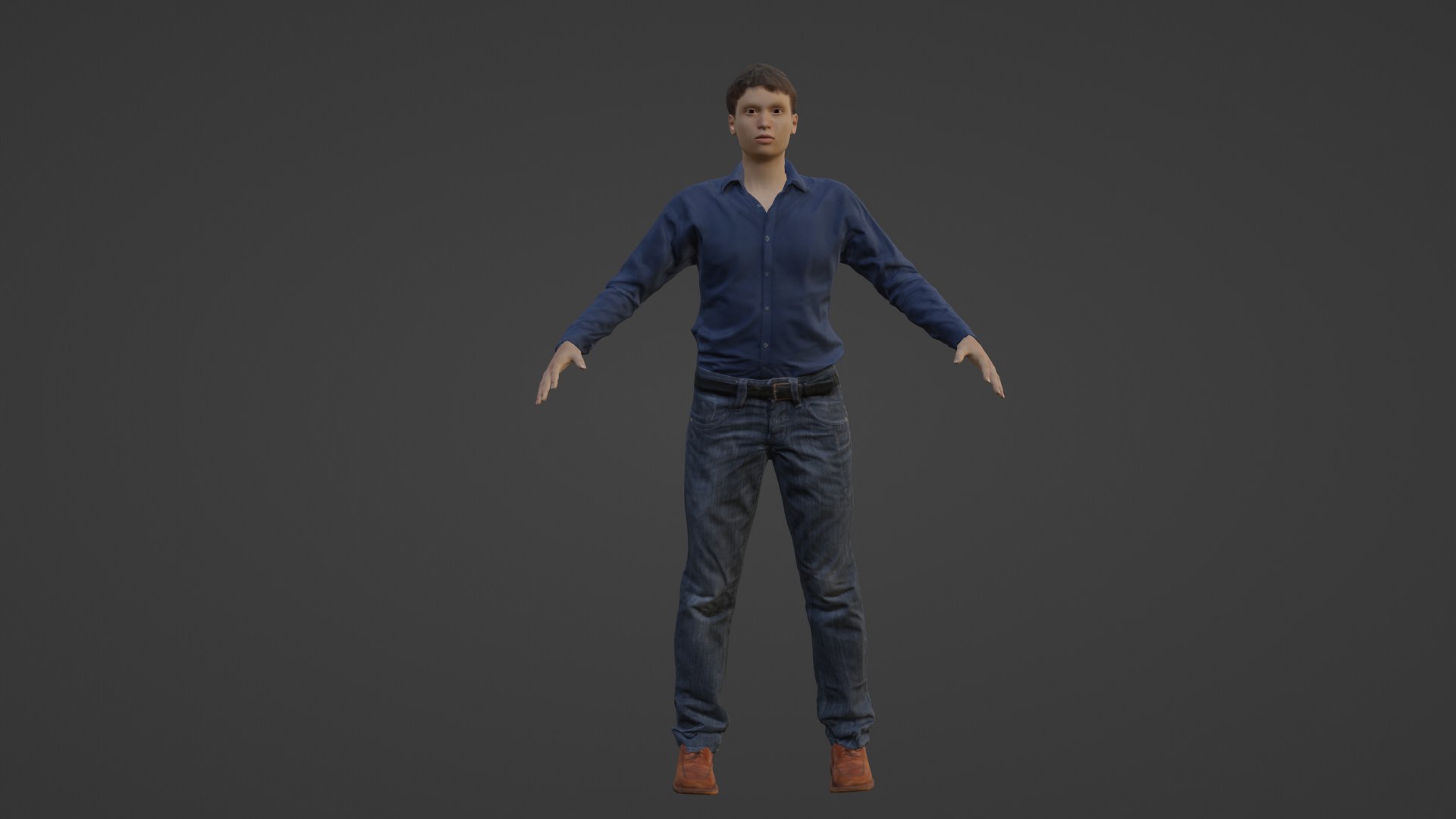 3D Man Unity Unreal model - TurboSquid 1828273